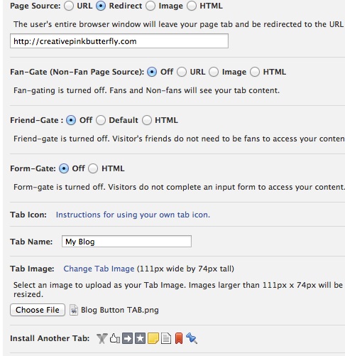 How To Create A Tab To Link Your Blog To Your Facebook Page | Creative ...