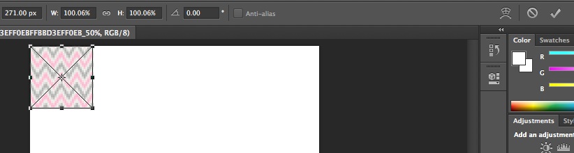 How To Create A Tiled Background In Photoshop CS6 | Creative Pink Butterfly