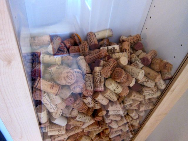 Wine Cork Display Case | Creative Pink Butterfly