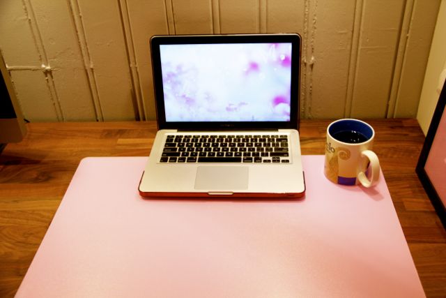 DIY Desk Pad Tutorial | Creative Pink Butterfly