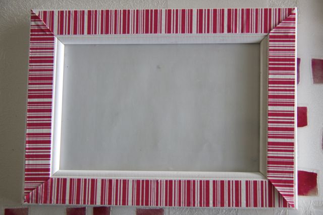 Washi Tape Frame | Creative Pink Butterfly