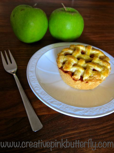 Mini Apple Cake Pie | Creative Pink Butterfly