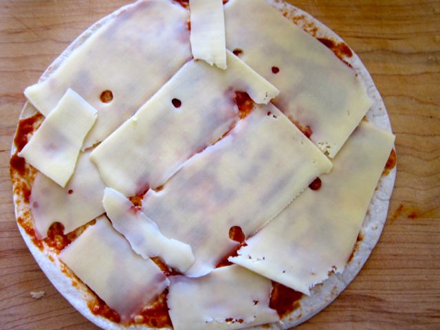 Pizza with a wrap crust | Creative Pink Butterfly